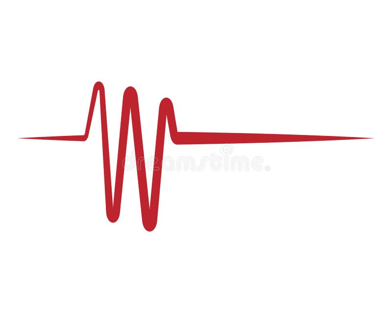 Pulse stock vector. Illustration of symbol, cardiogram - 151062359