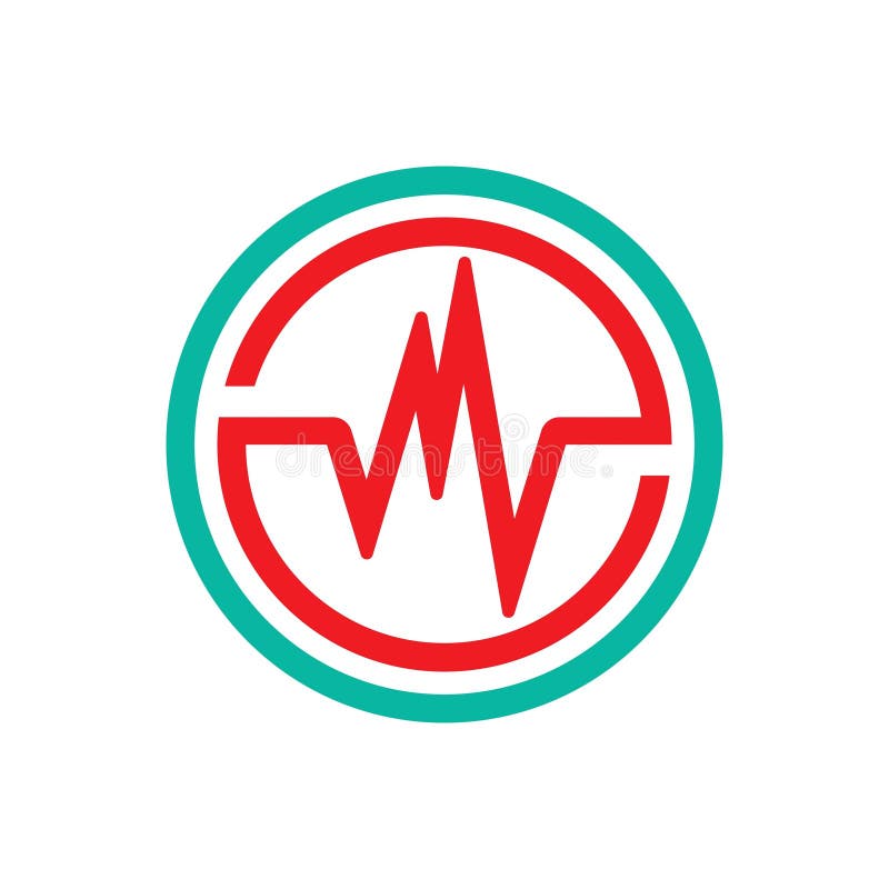 Pulse logo images stock vector. Illustration of design - 271161722