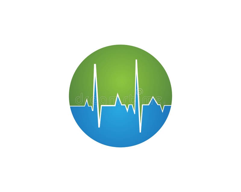 Pulse Logo and Symbols Template Icons Stock Vector - Illustration of ...