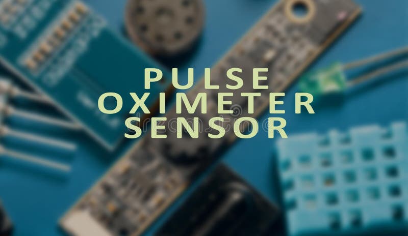 Pulse Oximeter Sensor stock image. Image of skin, oxygen - 346774175