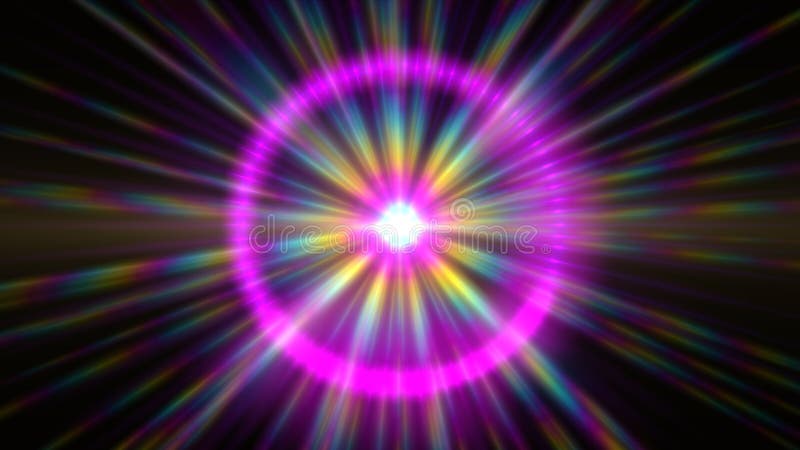 Pulse Ray Light Star Abstract Stock Illustration - Illustration of ...