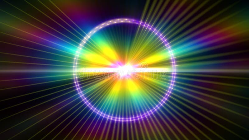 Pulse Ray Light Star Abstract Stock Illustration - Illustration of ...