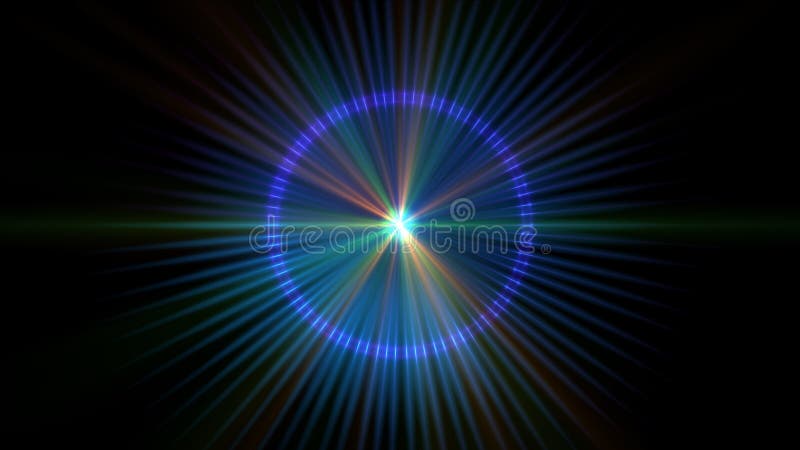 Pulse Ray Light Star Abstract Stock Illustration - Illustration of grid ...