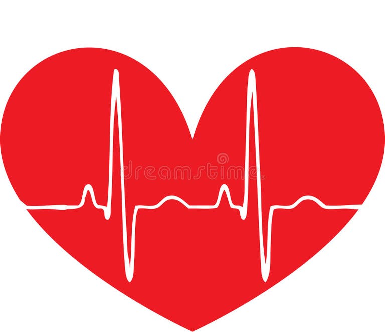 Pulse Red Heart Stock Illustrations – 26,672 Pulse Red Heart Stock ...