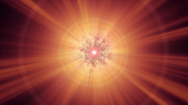 Pulse Star Abstract Ray Light Stock Illustration - Illustration of ...