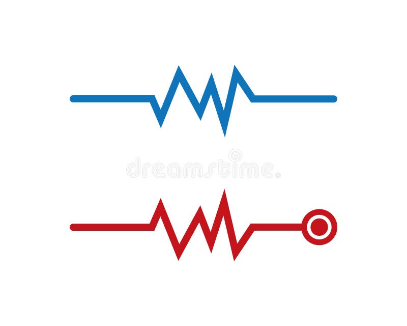 Pulse symbol vector icon stock vector. Illustration of wave - 170977049