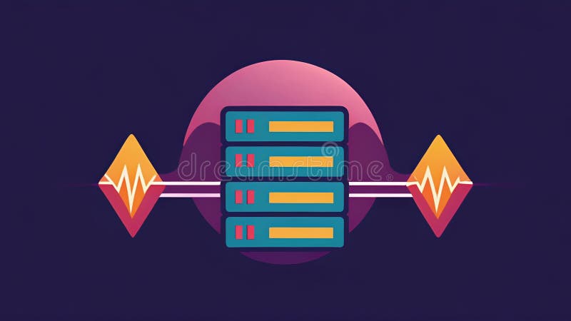 A Pulse of Vibrant Energy Rippling through a Network Symbolizing the ...