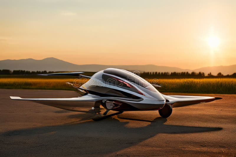 Pulsejet Flyer a Compact Personal Flyer Powered by Pulsejet Engi Stock ...