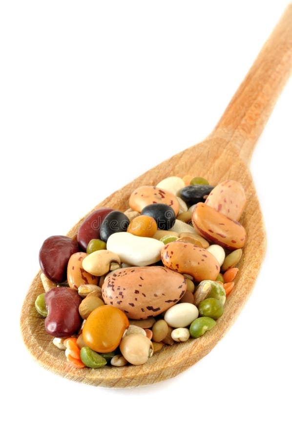 Pulses soup mixture stock image. Image of mixed, brown - 28515167