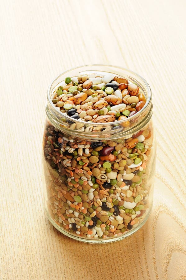 Pulses soup mixture stock image. Image of mixture, pulses - 28515221