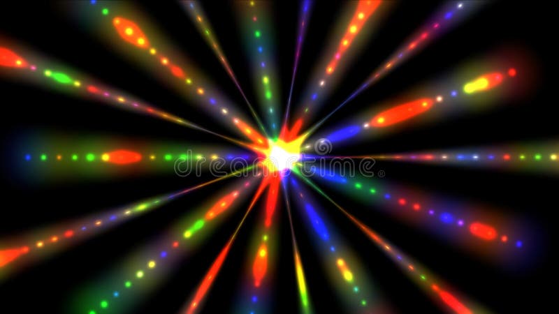 Pulses Star Ray Color Abstract Stock Illustration - Illustration of ...