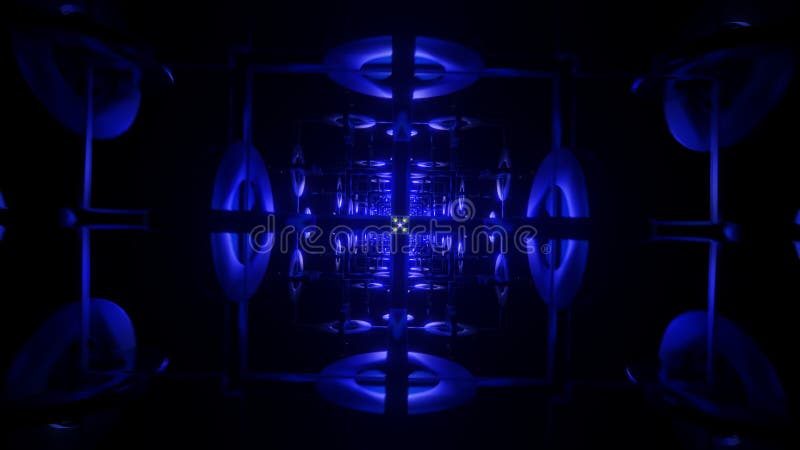 Pulsing Neon Lights Create a Lively, Dynamic Backdrop. Stock Footage ...