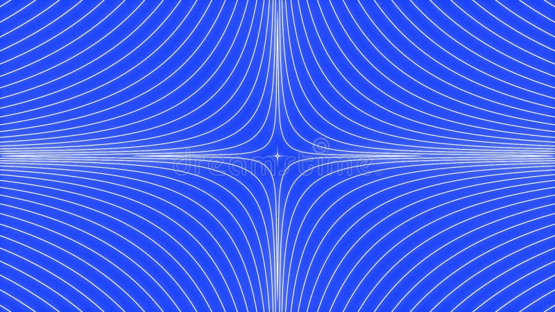 Pulsing Polar Star Hypnotic Design Backdrop on Blue Background ...
