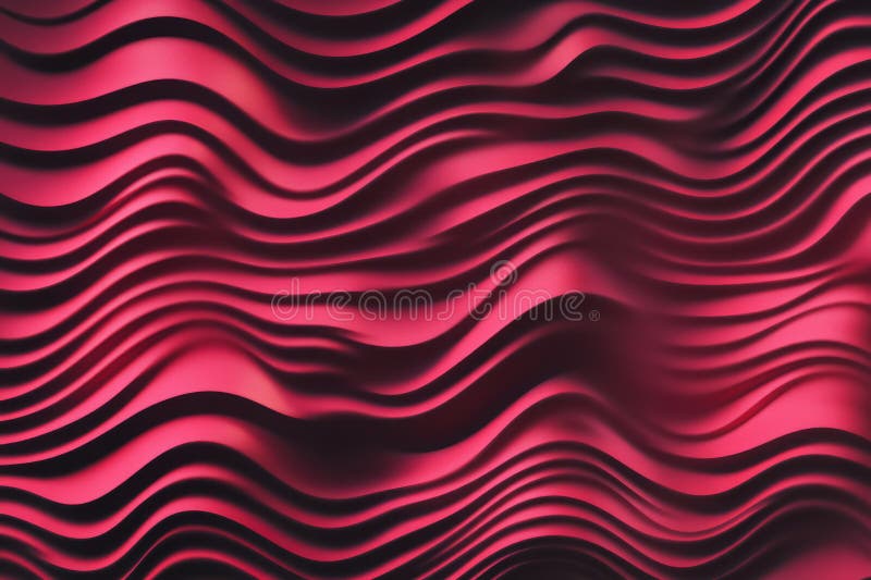 Pulsing Red and Pink Lights, Gently Undulating in a Continuous Rhythm ...