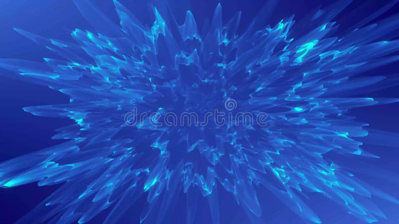 Pulsing Waveform Loop Animation Synced To Music Beats Stock Footage ...