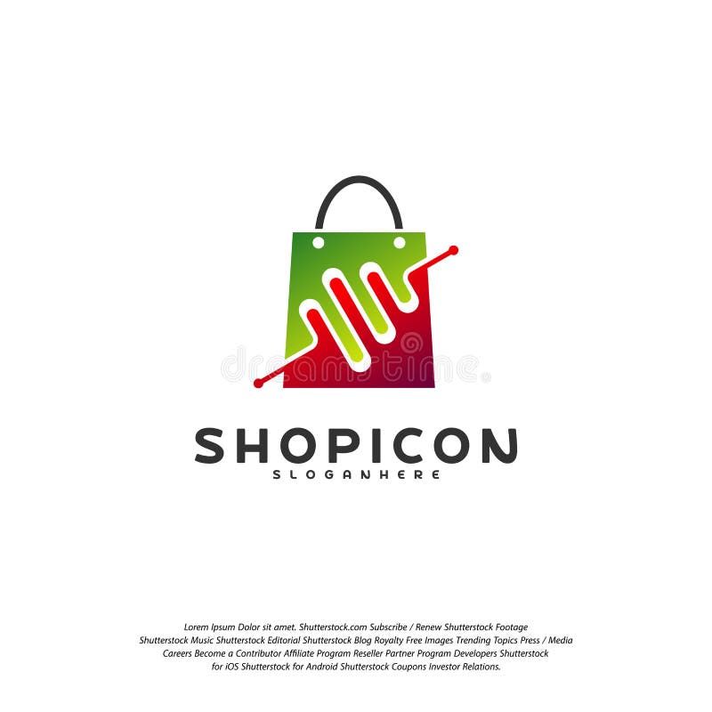 Pulso Logo Template Design Vector De La Tienda Ilustración del Vector ...