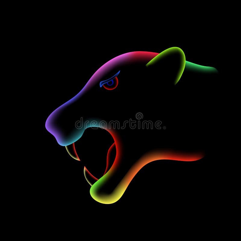 Puma stock vector. Illustration of feline, puma, panther - 50248901