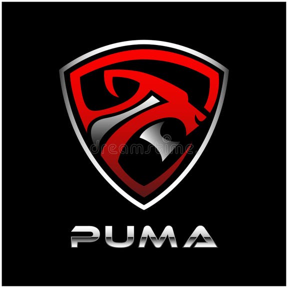 Puma Head Logo Vector Design Template Basic RGB Stock Illustration ...