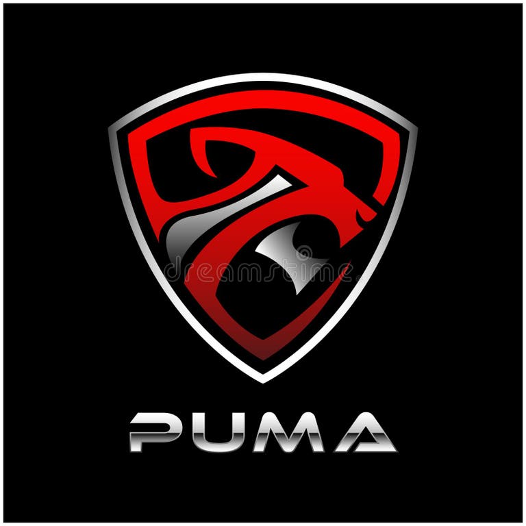 Puma Head Logo Vector Design Template Basic RGB Stock Illustration ...