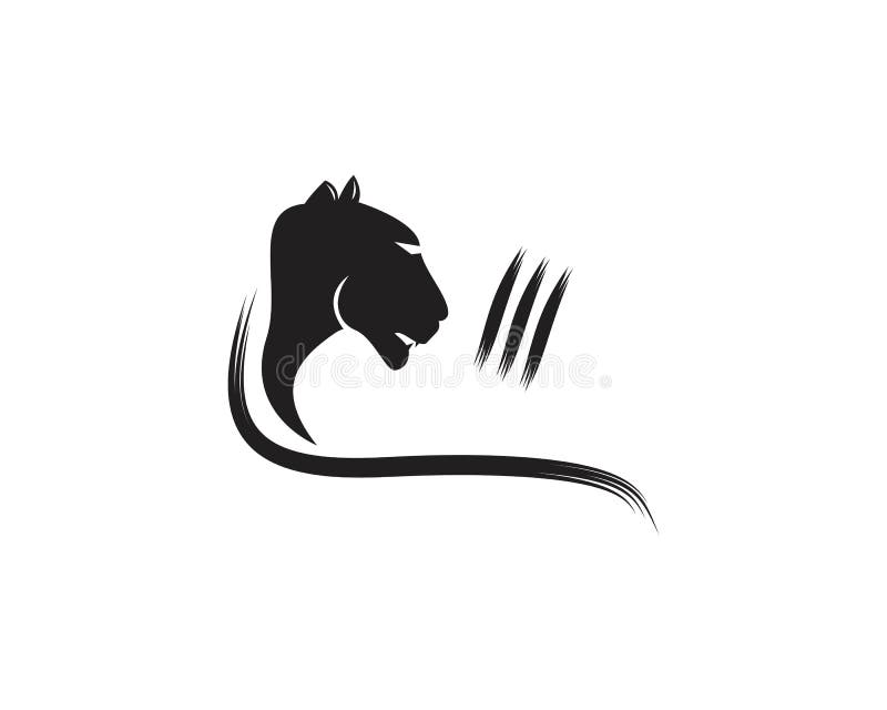 Puma Head Logo Vector Template Stock Vector - Illustration of tiger ...