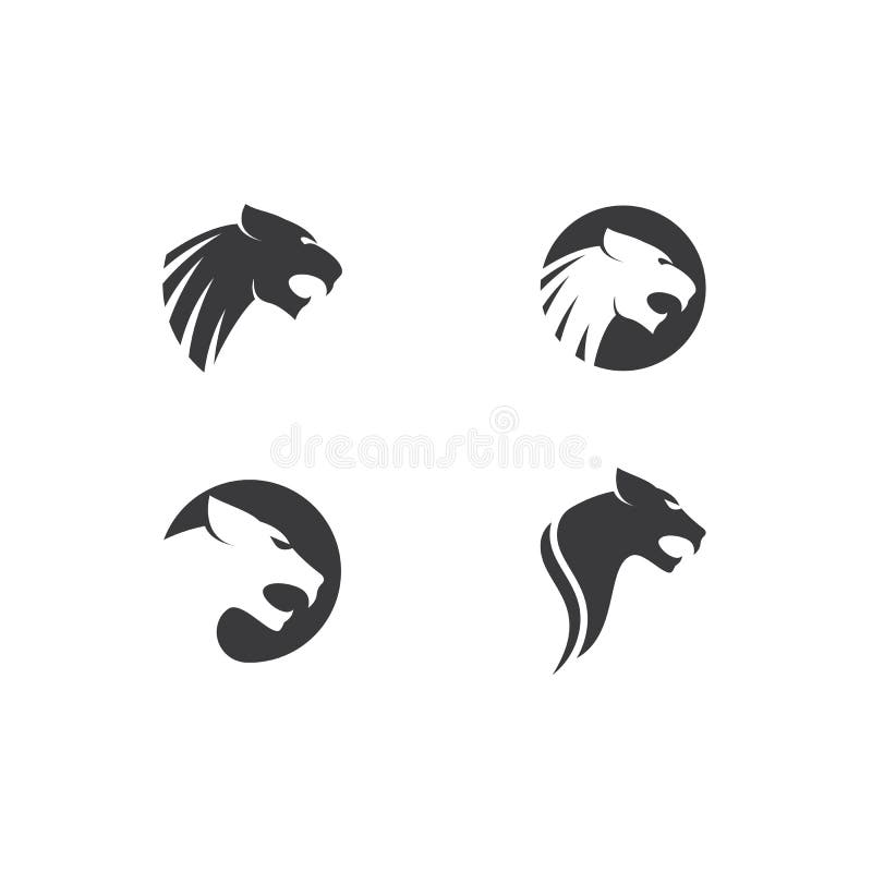 Puma,panther,tiger or Leopard Logo Design Stock Vector - Illustration ...