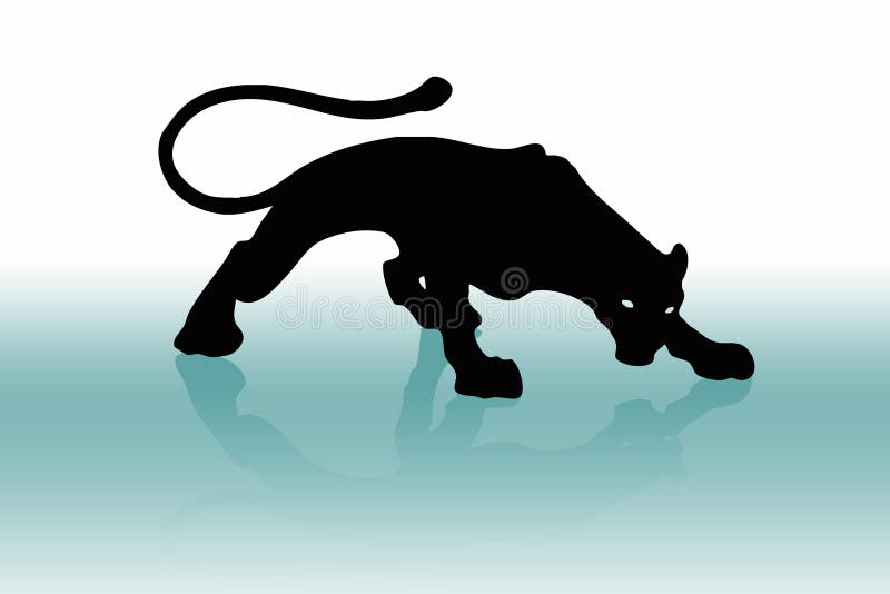Puma Preto Ilustrações, Vetores E Clipart De Stock – (5,127 Stock ...