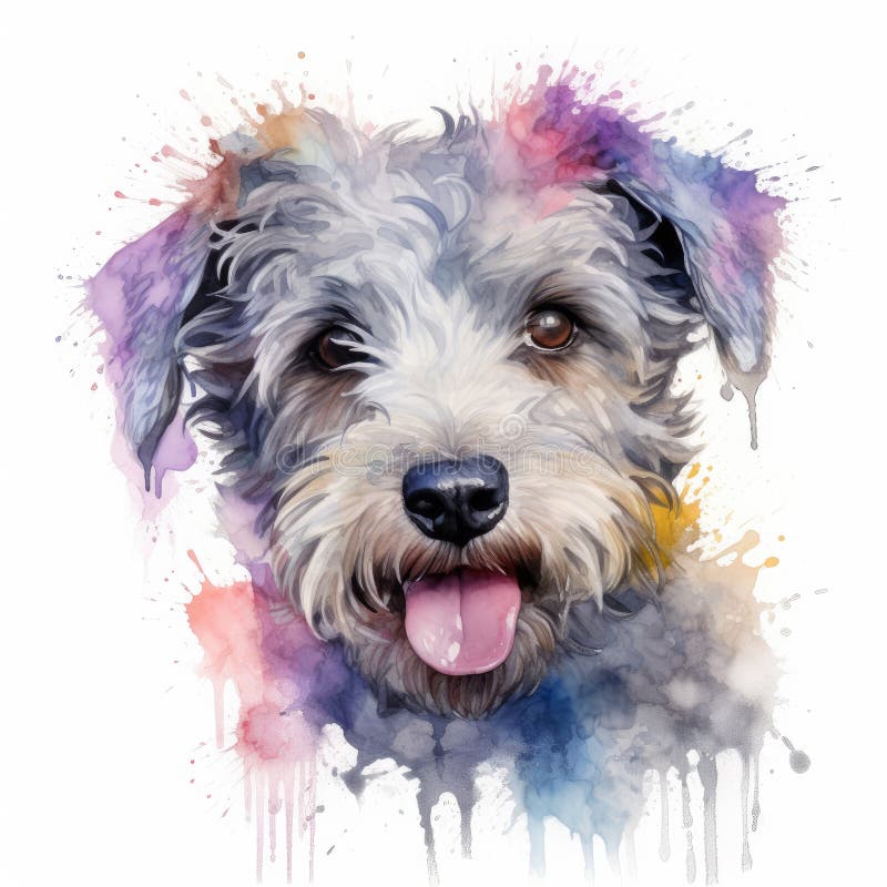 Pumi stock illustration. Illustration of portrait, artistic - 328681498