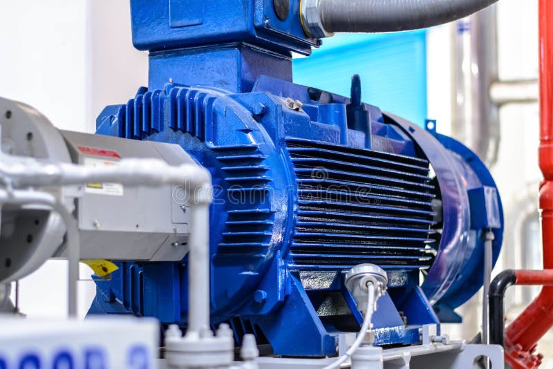 Pump Air and Pipe Line for Food Industry Stock Photo - Image of cool ...