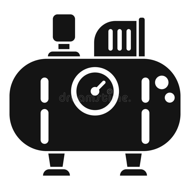 Pump Compressor Icon Simple Vector. Air Machine Stock Vector ...
