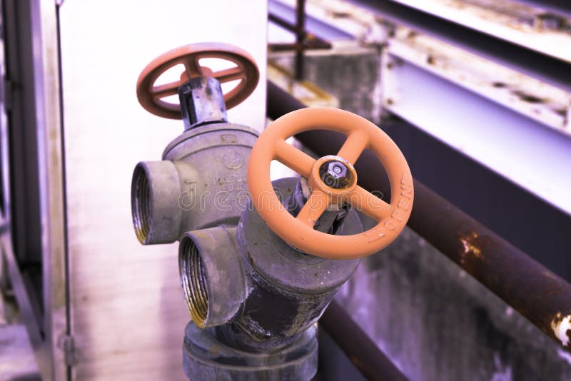 Pump and control valve stock photo. Image of mechanic - 93932946