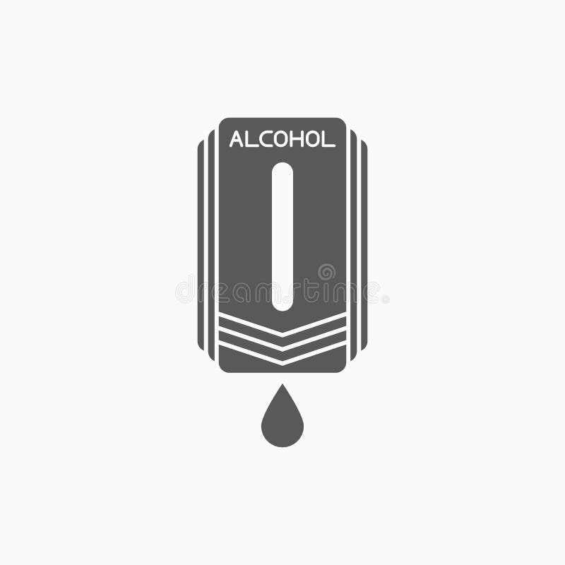 Pump Hand Wash Icon, Alcohol Machine Vector, Hand Sanitizer ...