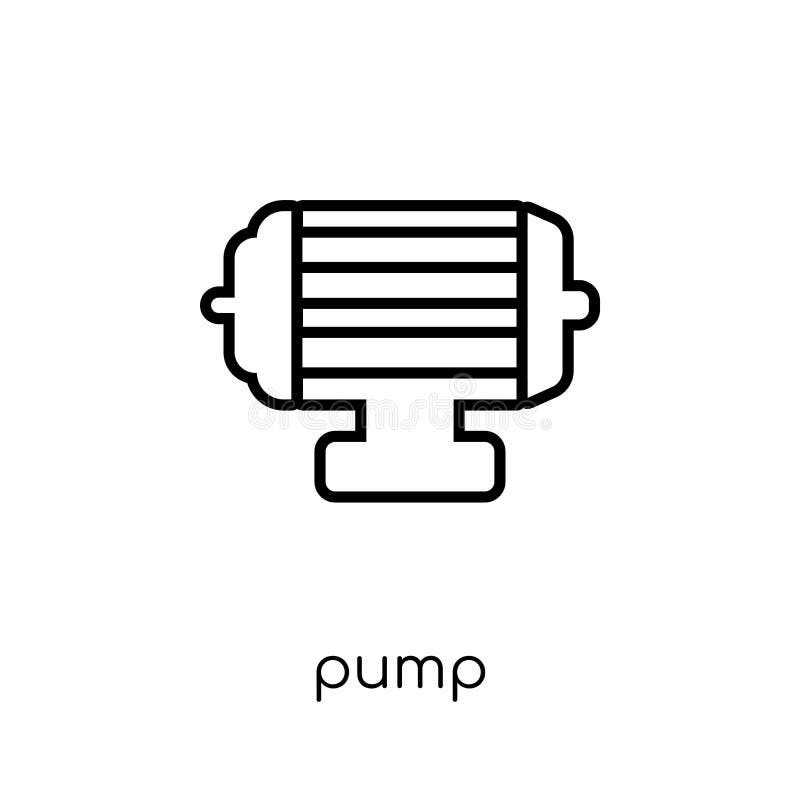 Pump icon from collection. stock vector. Illustration of automobile ...