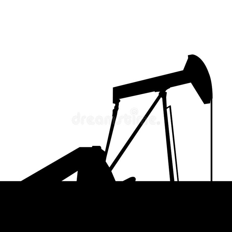 Oil Well Silhouette Stock Illustrations – 3,976 Oil Well Silhouette ...
