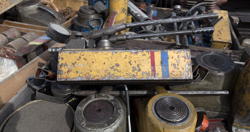 The pump stock photo. Image of pump, metal, tools, lifting - 71043780