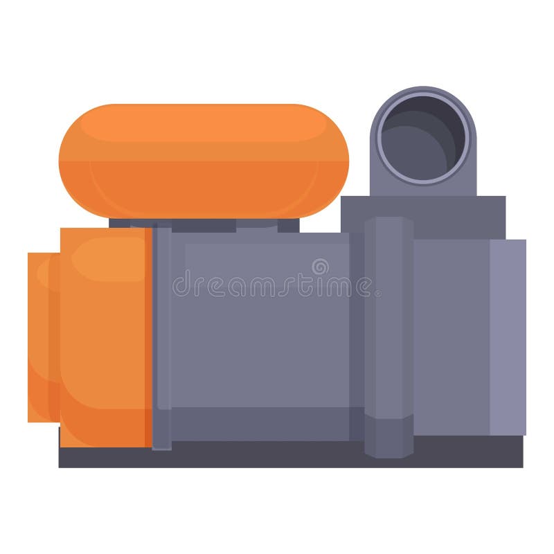 Pump Pipe Gear Icon Cartoon Vector. Liquid Farm System Stock Vector ...