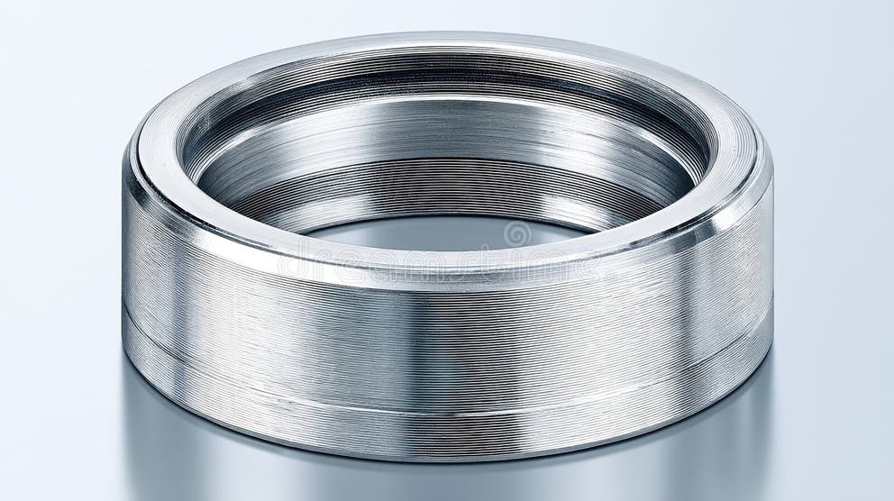 Pump Seal Collar Made of Stainless Steel Showing Smooth Surface and ...