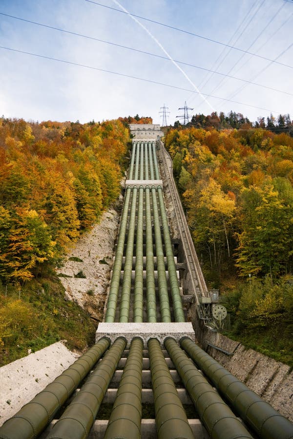 Pumped Storage Hydropower Plant Stock Image - Image of alps ... Pumped Storage Hydropower Plant Stock Image - Image of alps ...
