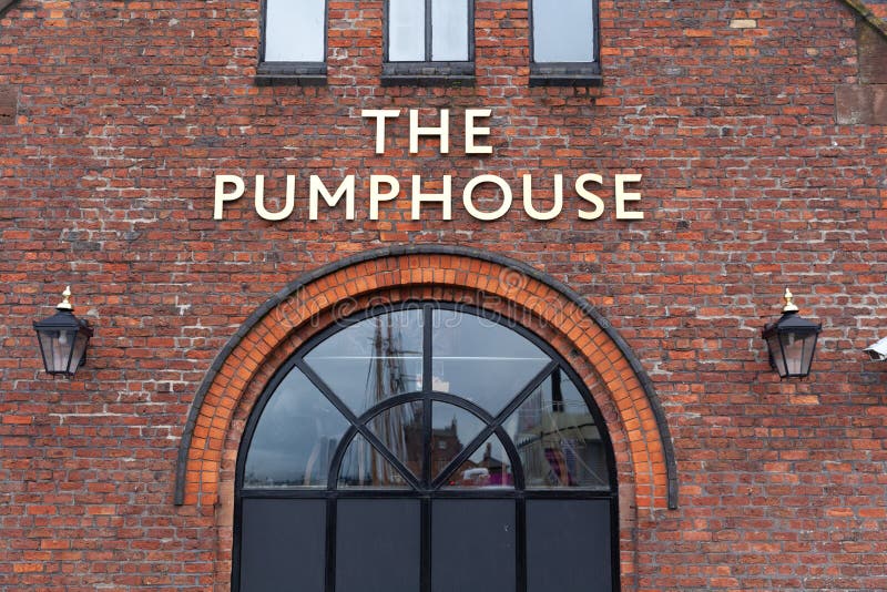 The Pumphouse Close-up, Liverpool, UK Editorial Image - Image of ...
