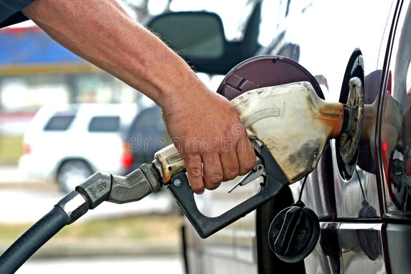 Pumping fuel stock photo. Image of petroleum, station - 4492134