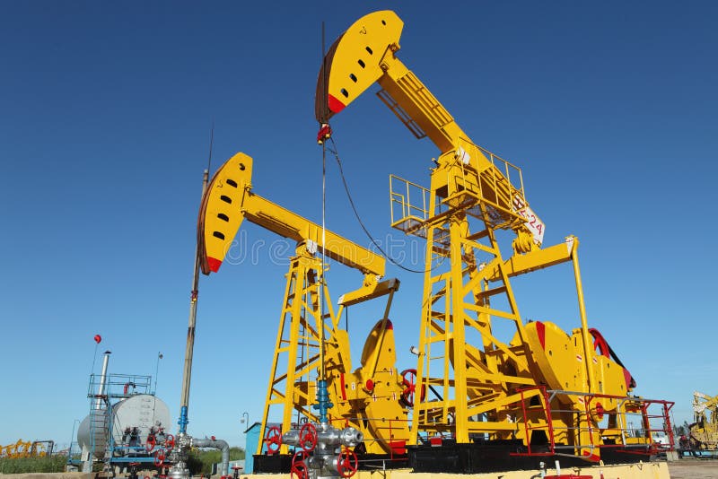 Oil barrier stock image. Image of facility, extracting - 4691703