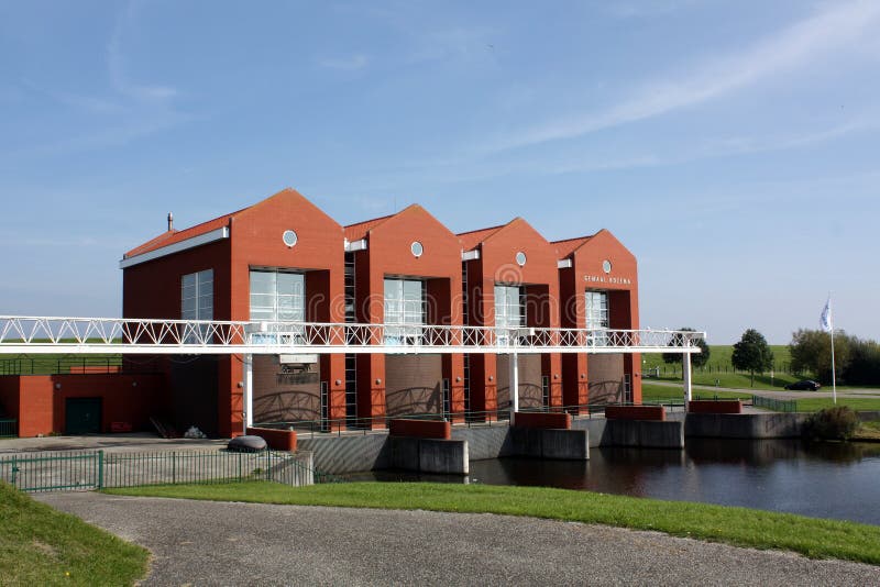 Water pumping station stock photo. Image of line, insulation - 14908918