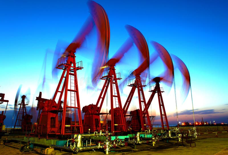 Pumping unit stock photo. Image of pipe, environment - 15493198