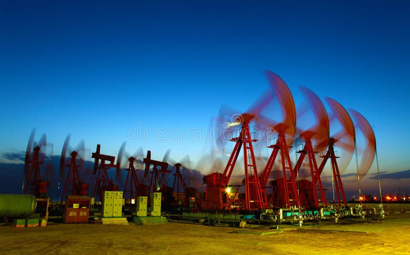 Pumping unit stock photo. Image of pipe, environment - 15493198