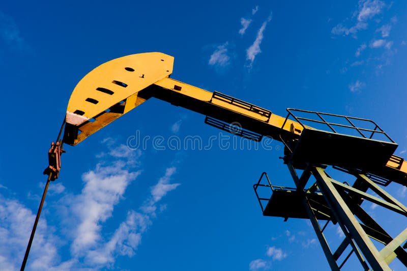 Pumping unit stock image. Image of blue, corporate, fumes - 13671505