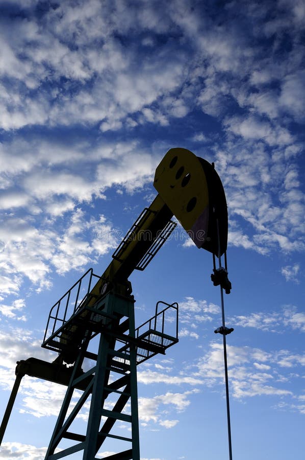 Pumping unit stock image. Image of blue, corporate, fumes - 13671505