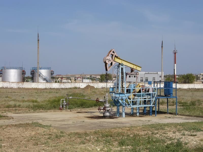 Pumping unit stock photo. Image of pump, industry, auto - 9651146