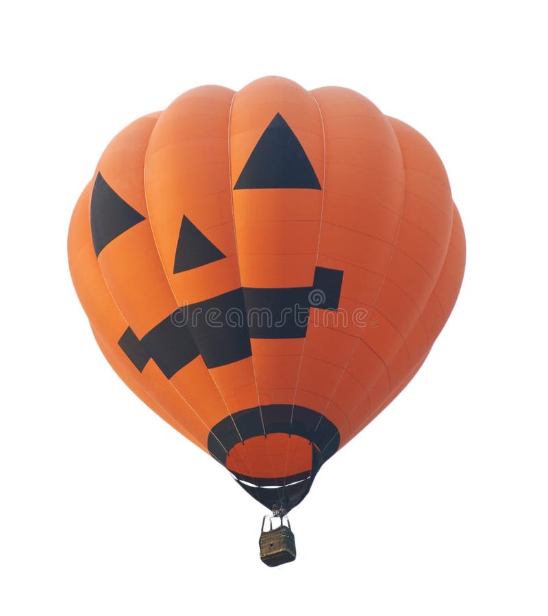 Pumpkin balloon stock photo. Image of black, halloween - 7407086