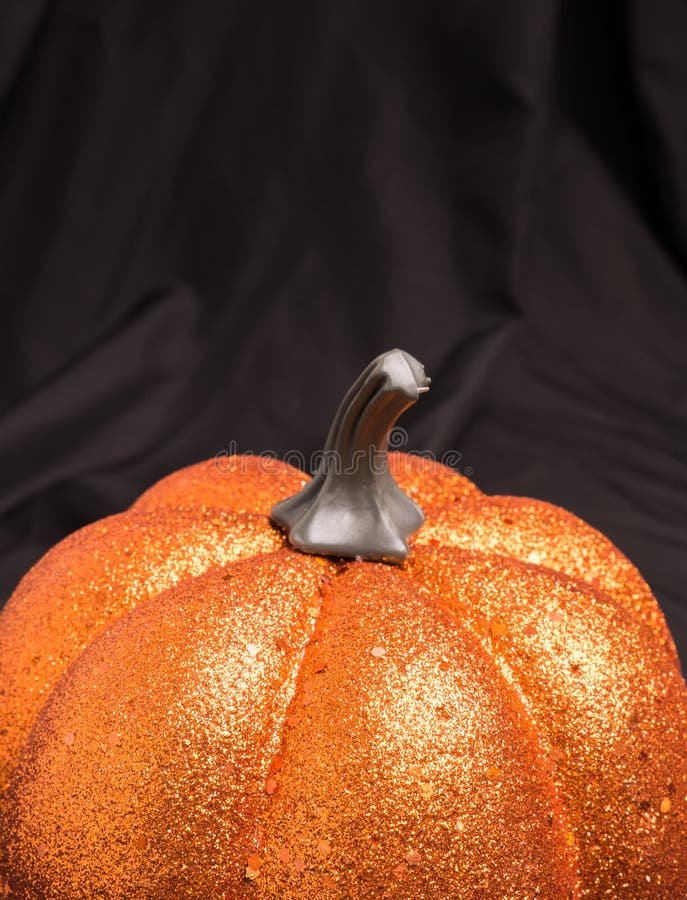 Shiny Pumpkin 2 stock image. Image of fancy, seasonal - 33656249