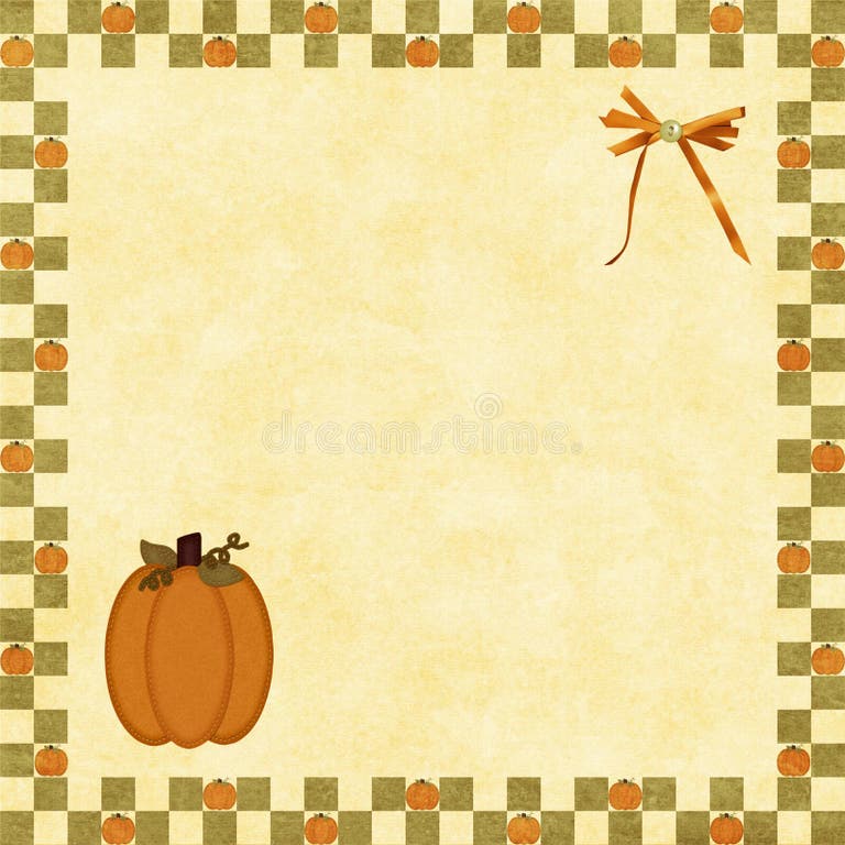 Pumpkin Border Letter Stock Illustrations – 926 Pumpkin Border Letter ...
