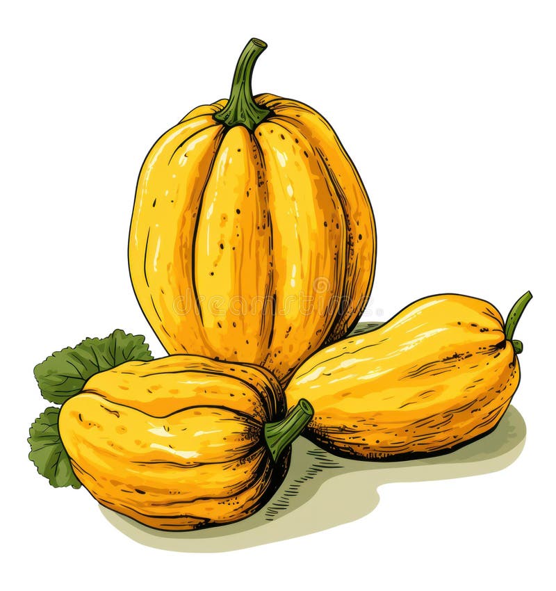Pumpkin Drawing on Transparent Background in PNG Format, Perfect for ...